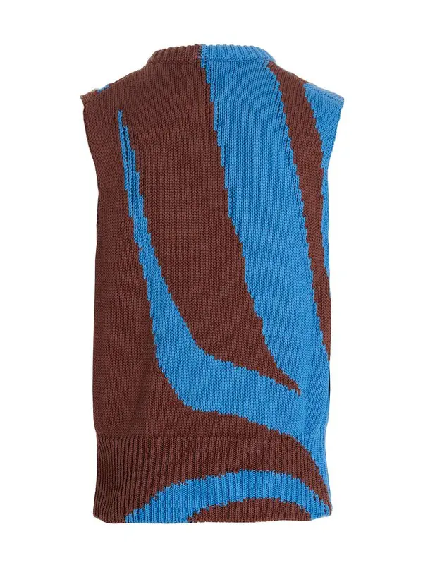 JIL SANDER Colorblock Vest