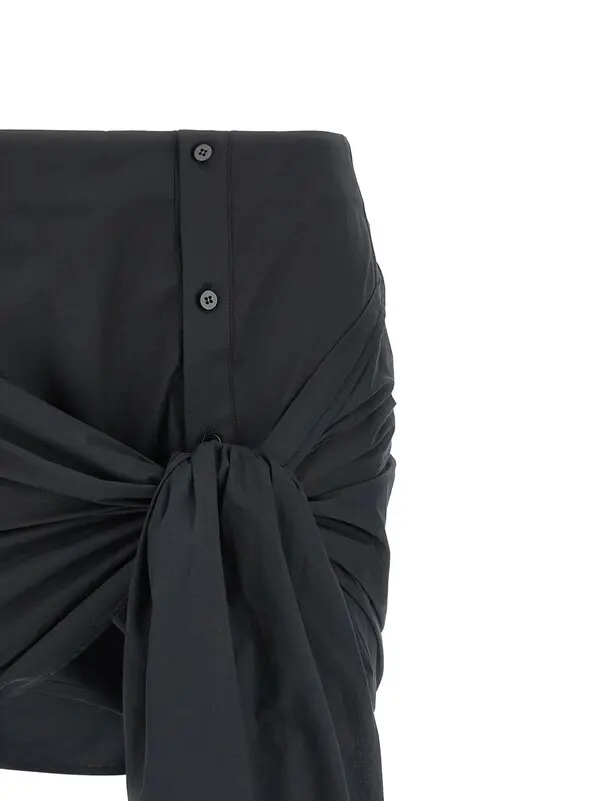 Attico Bow Skirt