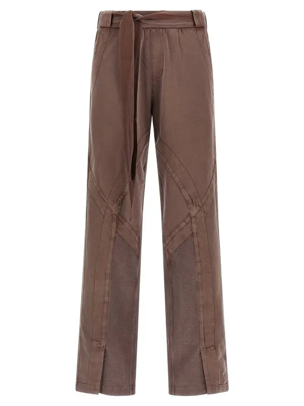 Attico Front Split Pants