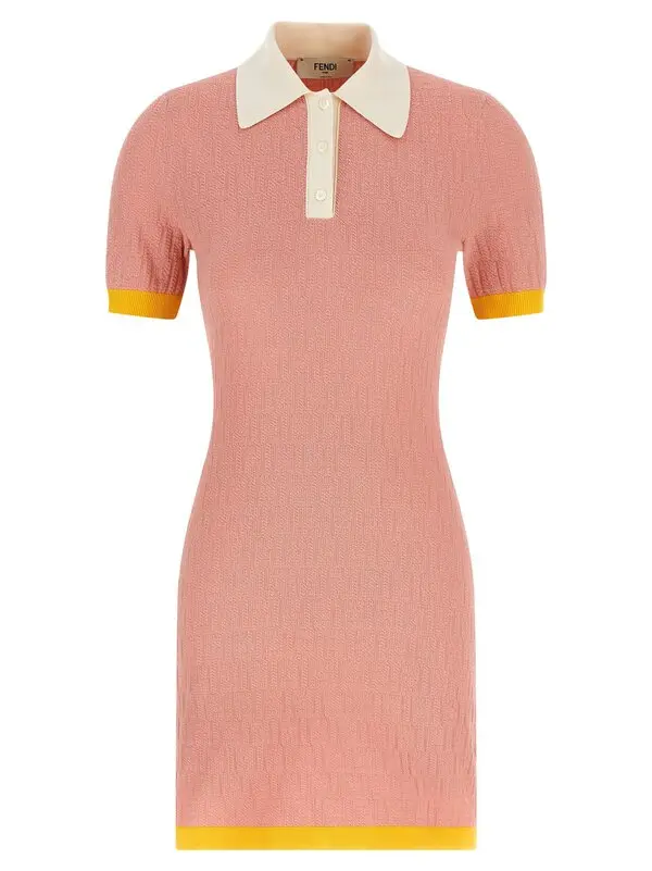 Fendi Color-block Dress