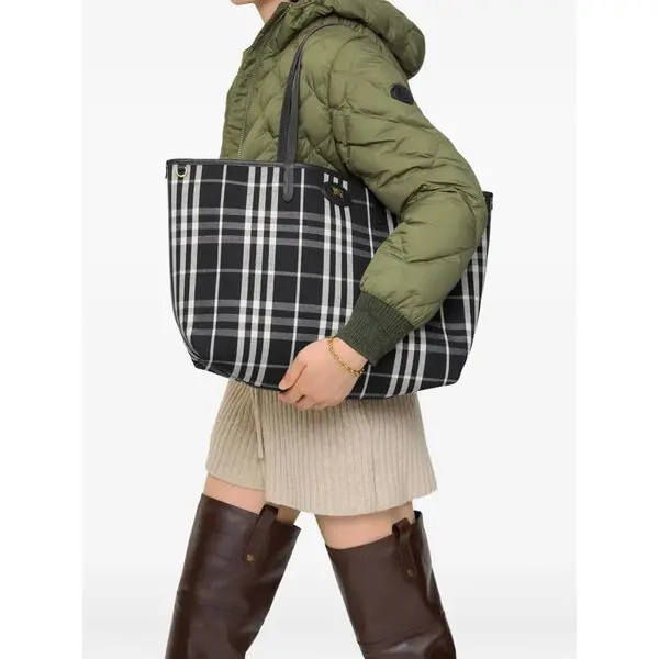 Burberry Tote Bags - Black