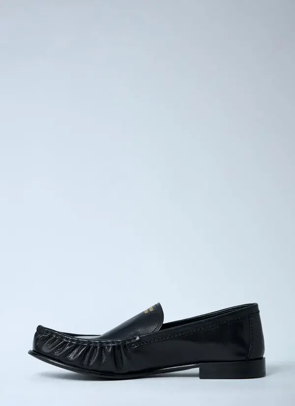 Miu Miu Leather Loafers