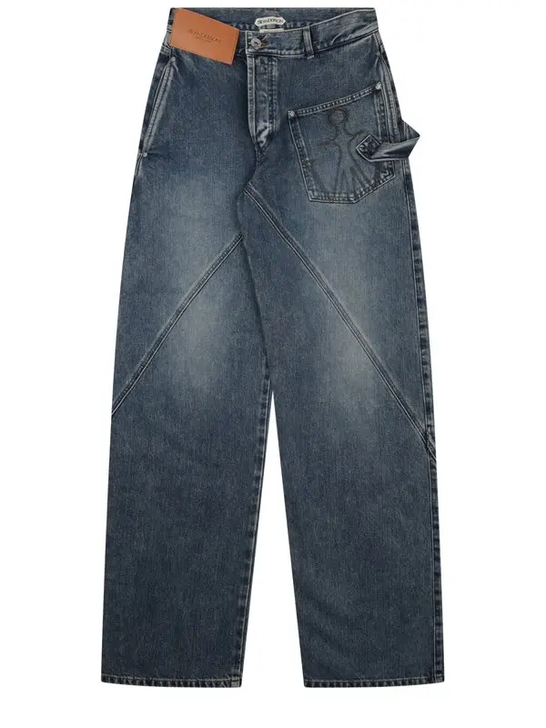 JW Anderson Patchwork Detail Denim Jeans