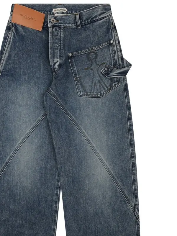 JW Anderson Patchwork Detail Denim Jeans