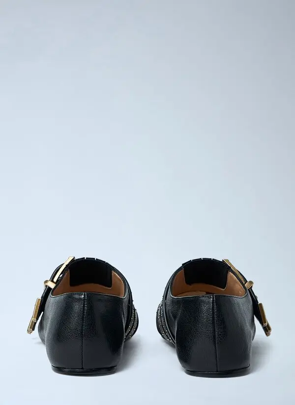 Chloé Leather Susanna Shoes - Black