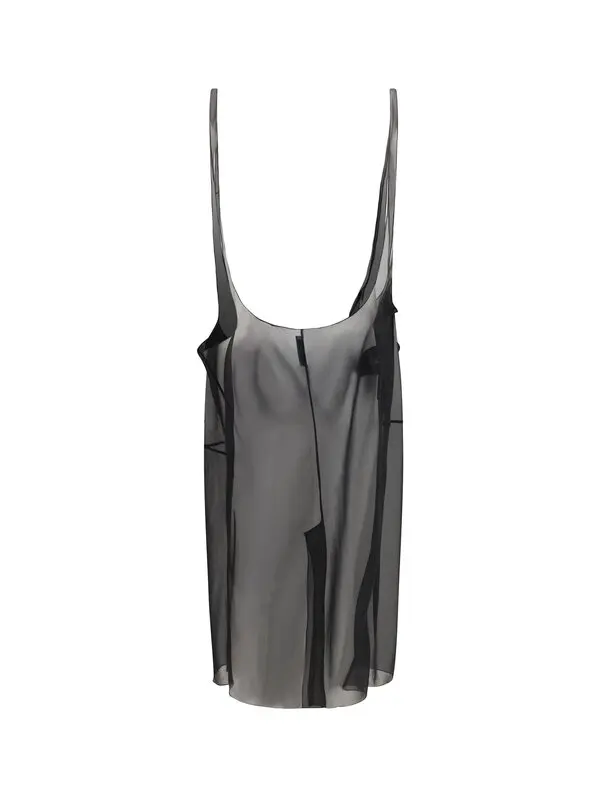 Prada Cigaline Midi Skirt With Suspender Straps