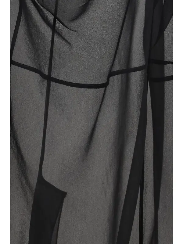 Prada Cigaline Midi Skirt With Suspender Straps