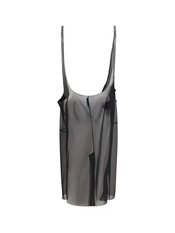 Prada Cigaline Midi Skirt With Suspender Straps