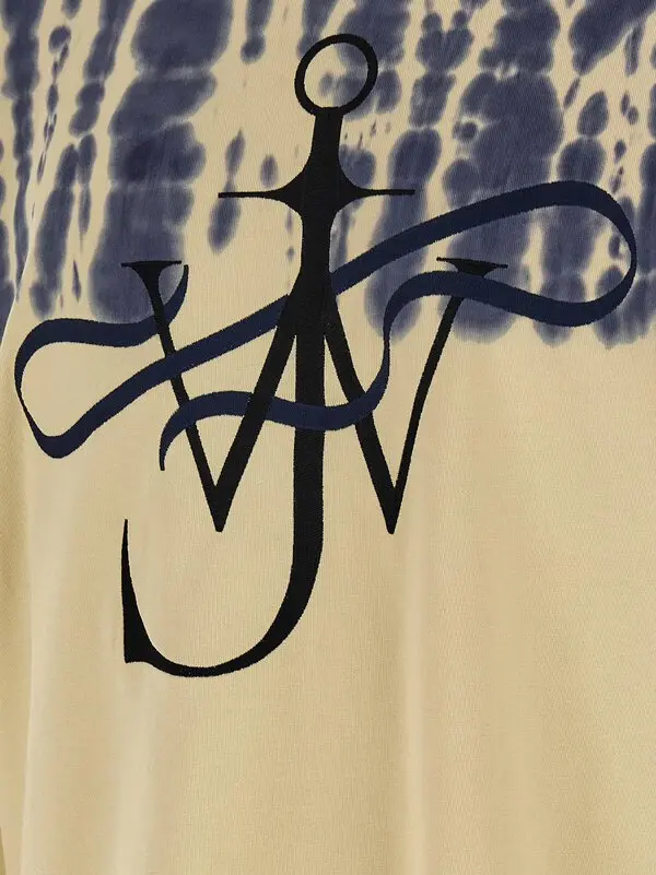 JW Anderson J.w.anderson 'ribbon Anchor' Tie-dye T-shirt - Multicolor