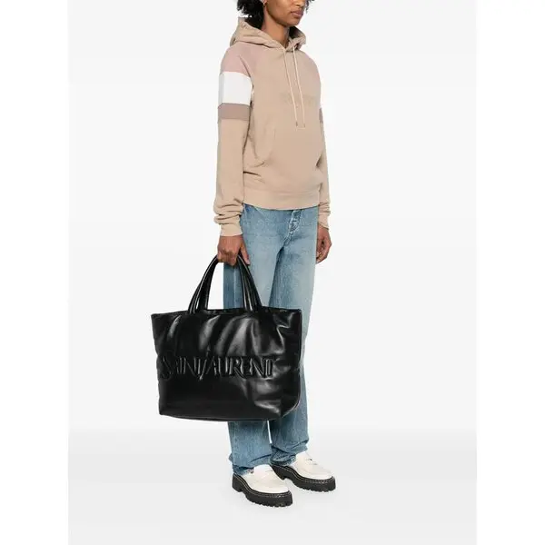 Saint Laurent Tote Bags - Black