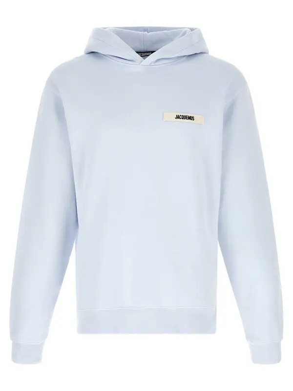Jacquemus Le Hoodie Gros Grains Sweatshirt - Blue