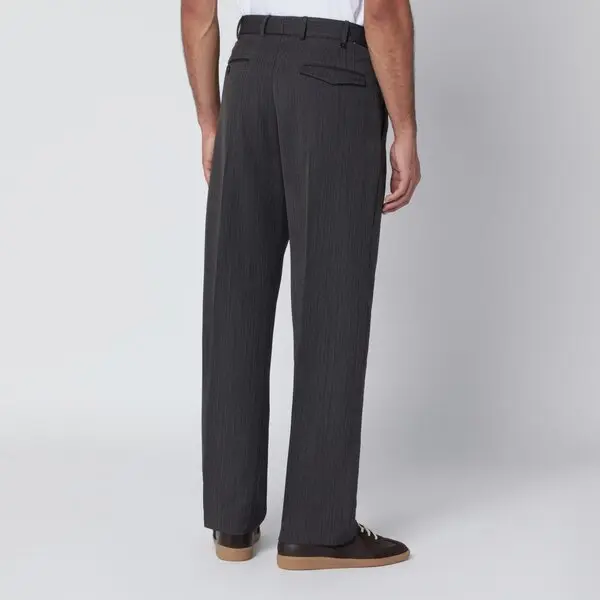 PT TORINO Striped Wool Trousers