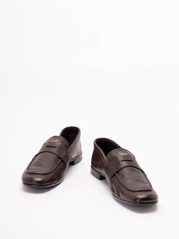 Prada Leather Loafers