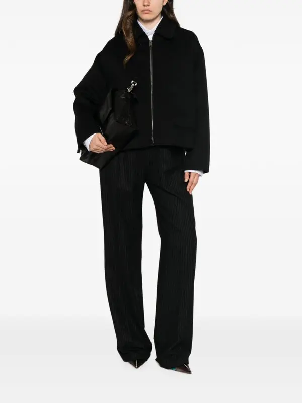 Fendi Ff Wool Blouson Jacket