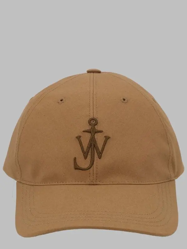 JW Anderson Logo Baseball Cap - Cream