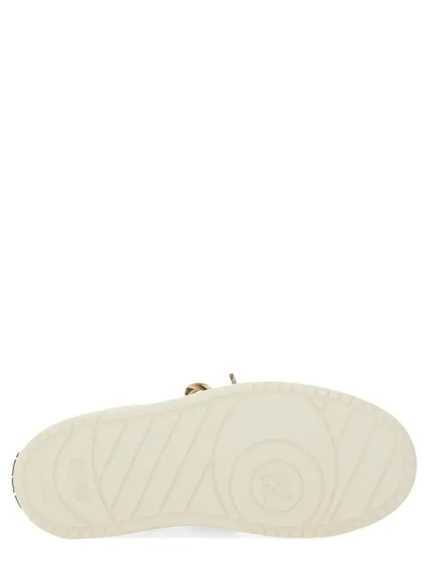 Fendi Match Sneaker - Cream