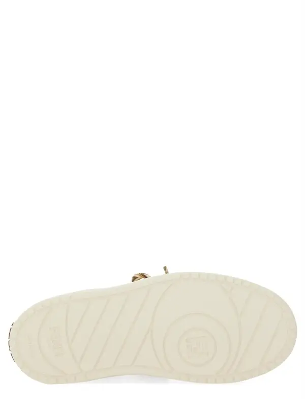 Fendi Match Sneakers - Cream