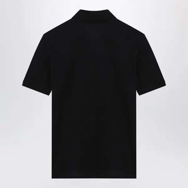 Givenchy Dark Polo Shirt With Logo Embroidery - Blue
