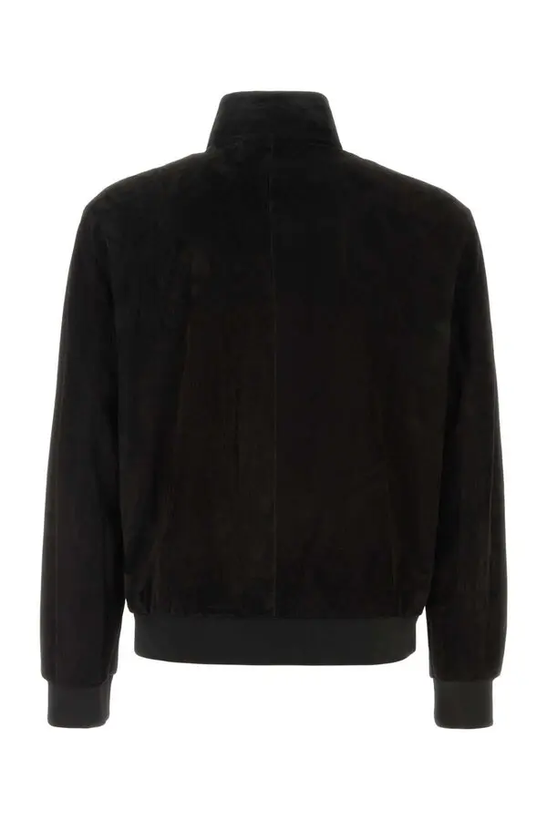 Gucci Suede Bomber Jacket