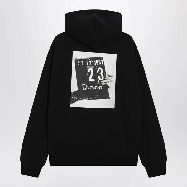 Givenchy Couture Seam Sweatshirt With Clapperboard Print