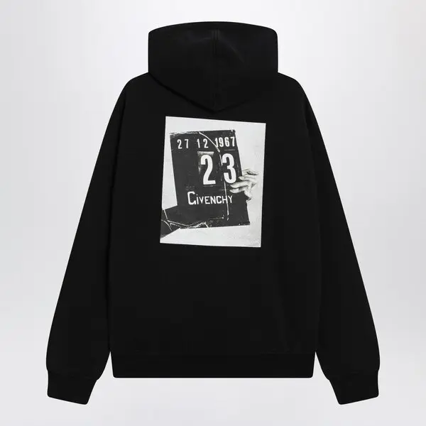 Givenchy Couture Seam Sweatshirt With Clapperboard Print - Black