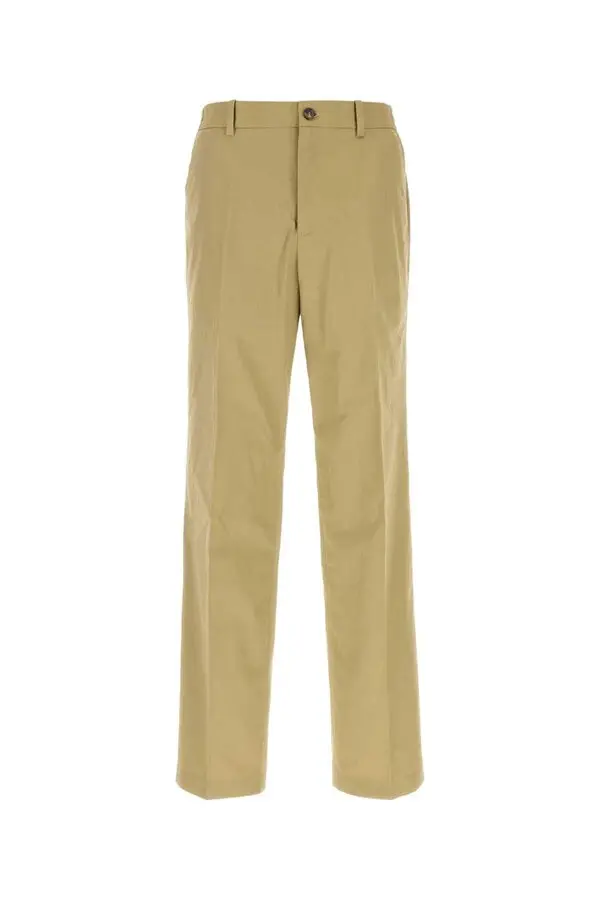 A.p.c. Khaki Cotton Dylan Pant - Green