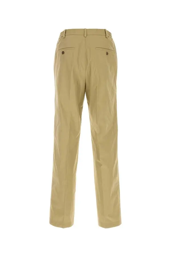A.p.c. Khaki Cotton Dylan Pant - Green