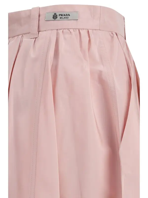 Prada Long Silk Skirt