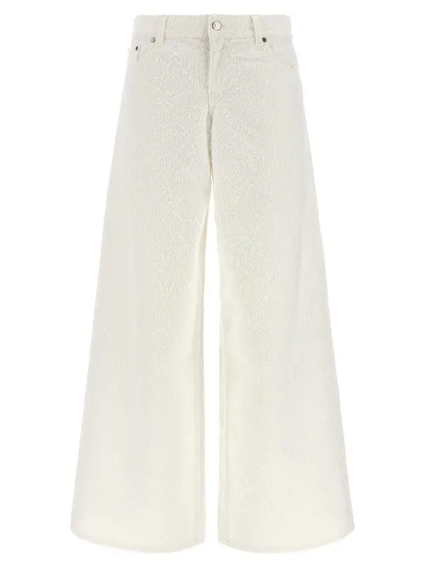 Stella McCartney Boucle Wide-leg Jeans