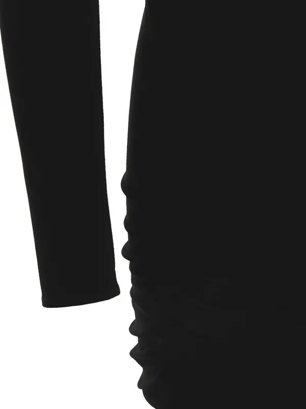 Versace Jersey Dress With Cut-out Detail - Black