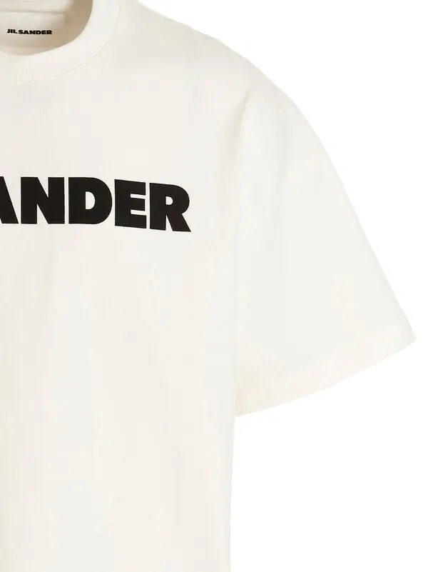 JIL SANDER Logo Print T-shirt - Multicolor