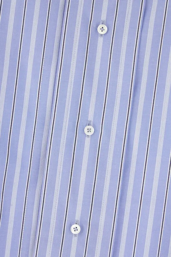 MAISON MARGIELA Striped Button-up Shirt - Multicolor