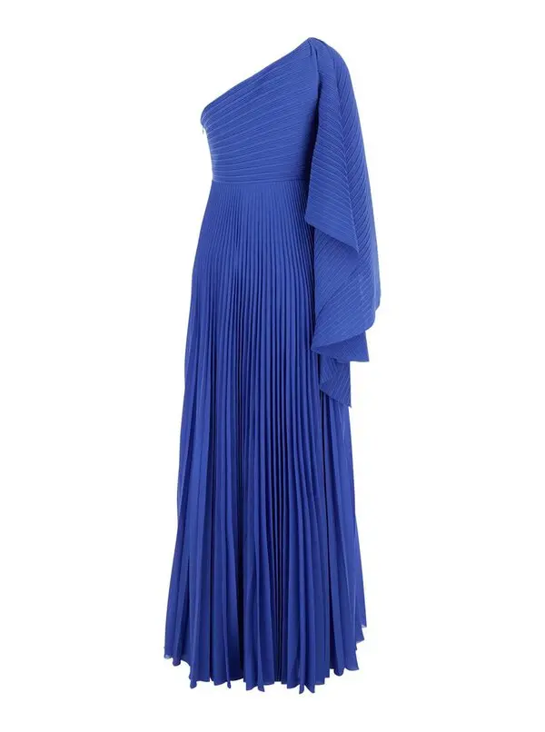Solace London Maci One-shoulder Long Dress - Multicolor