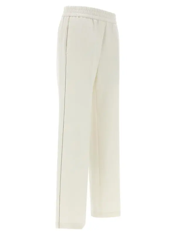 Peserico Punto Luce Pants - White
