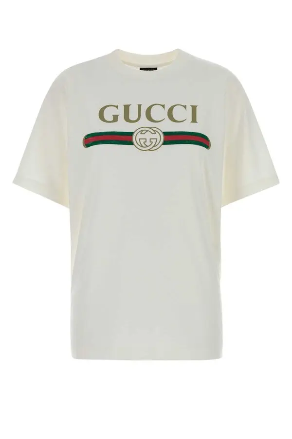 Gucci Cotton Blend T-shirt - White