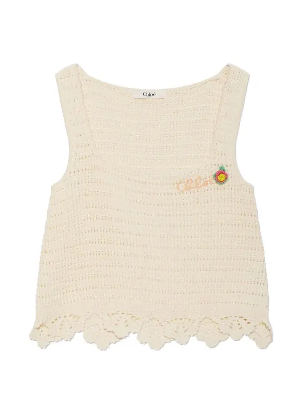 Chloé Cotton Top - Multicolor