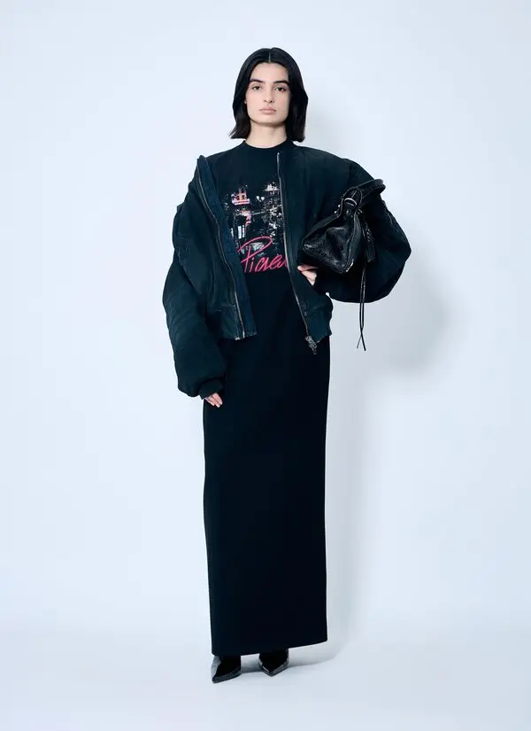 Balenciaga Hourglass Maxi Skirt
