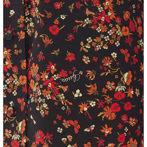 Gucci Printed Silk Shirt