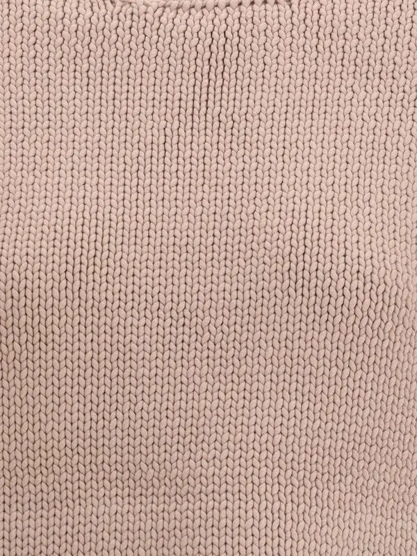 Alaïa Chunky Knit Sweater - Pink