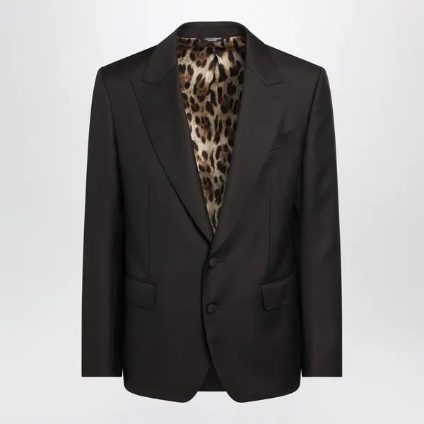 Dolce & Gabbana Single-breasted Wool Jacket