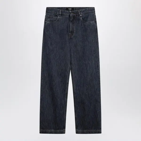 Fendi Long Jeans - Blue