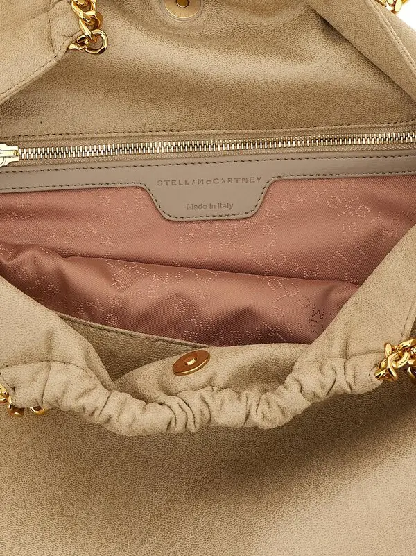 Stella McCartney Falabella Drawstring' Shoulder Bag - Cream
