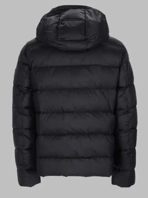 FAY Padded Quilted Jacket - Black