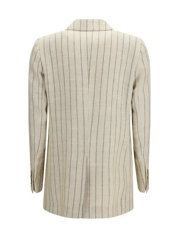 BLAZÉ MILANO Blazè Milano Serene Tea Blazer - Cream