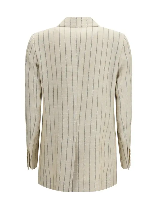 BLAZÉ MILANO Serene Tea Blazer - Cream