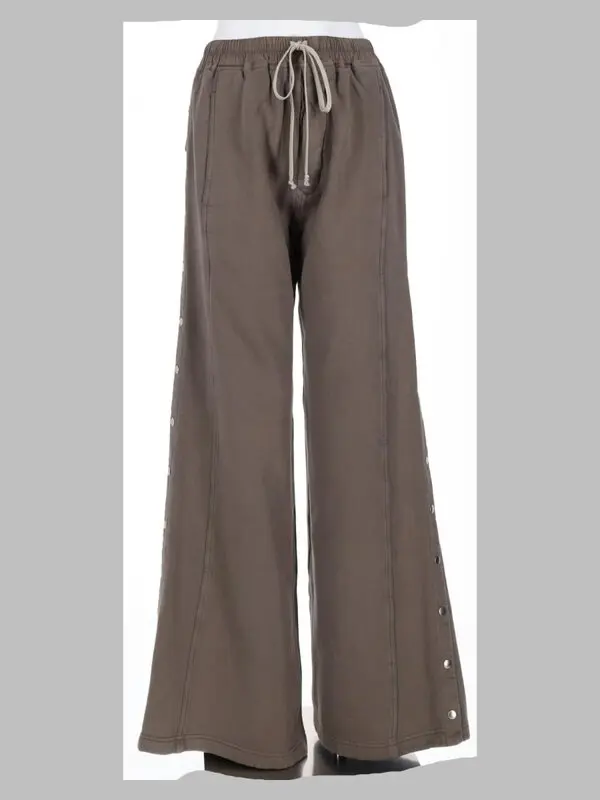 Rick Owens Cotton Drawstring Cargo Pants - Multicolor