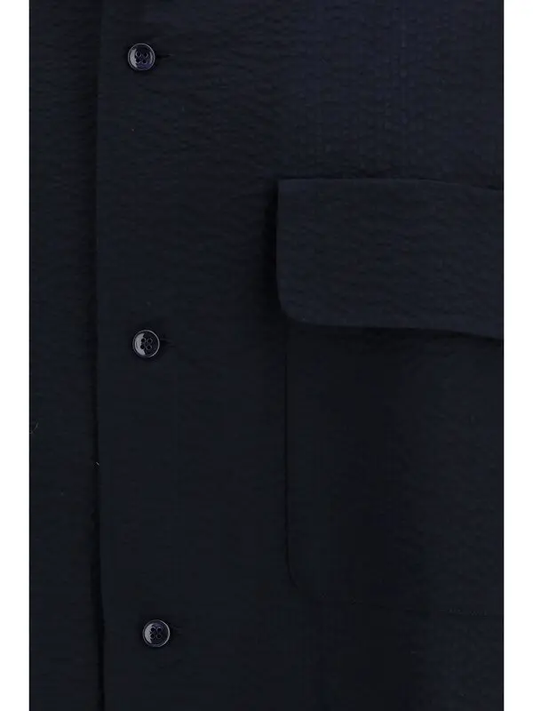 Giorgio Armani Cotton Shirt With Classic Collar
