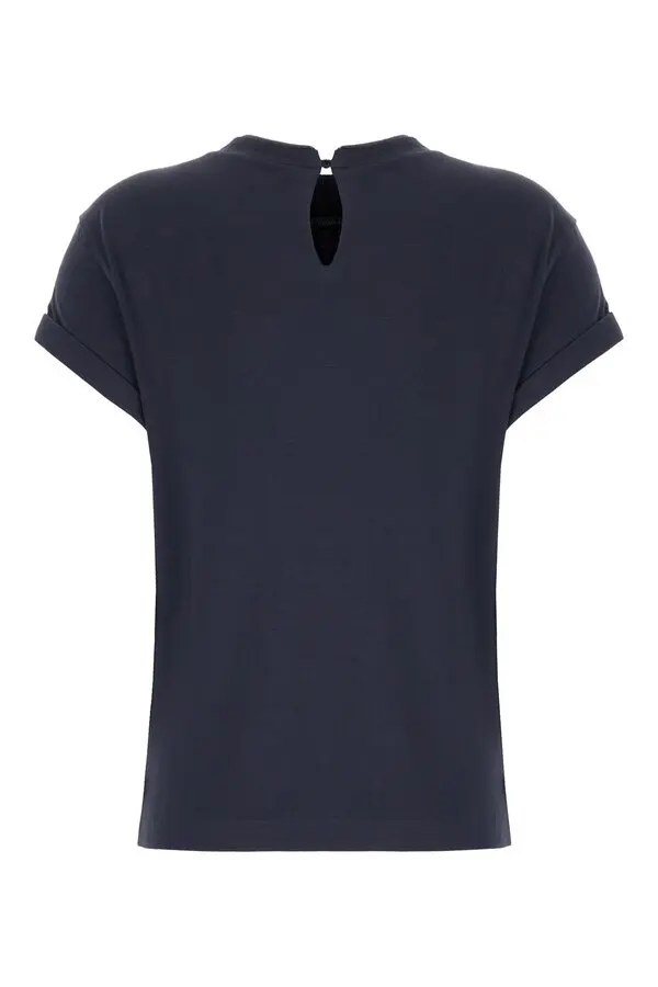 Brunello Cucinelli Embellished T-shirt - Multicolor