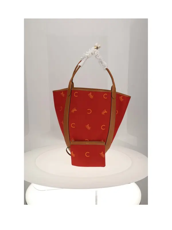 Celine Large Drop Bucket - Multicolor
