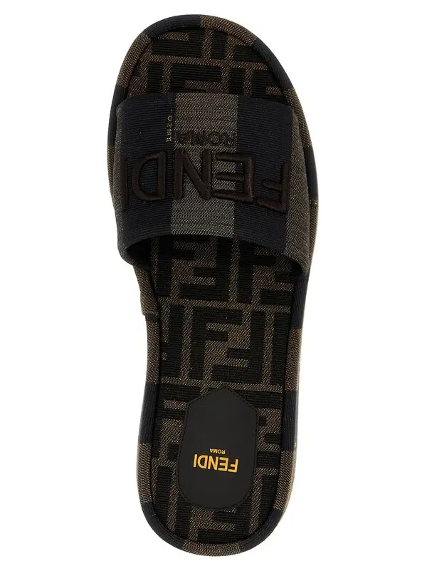 Fendi Sunshine' Sandals - Brown
